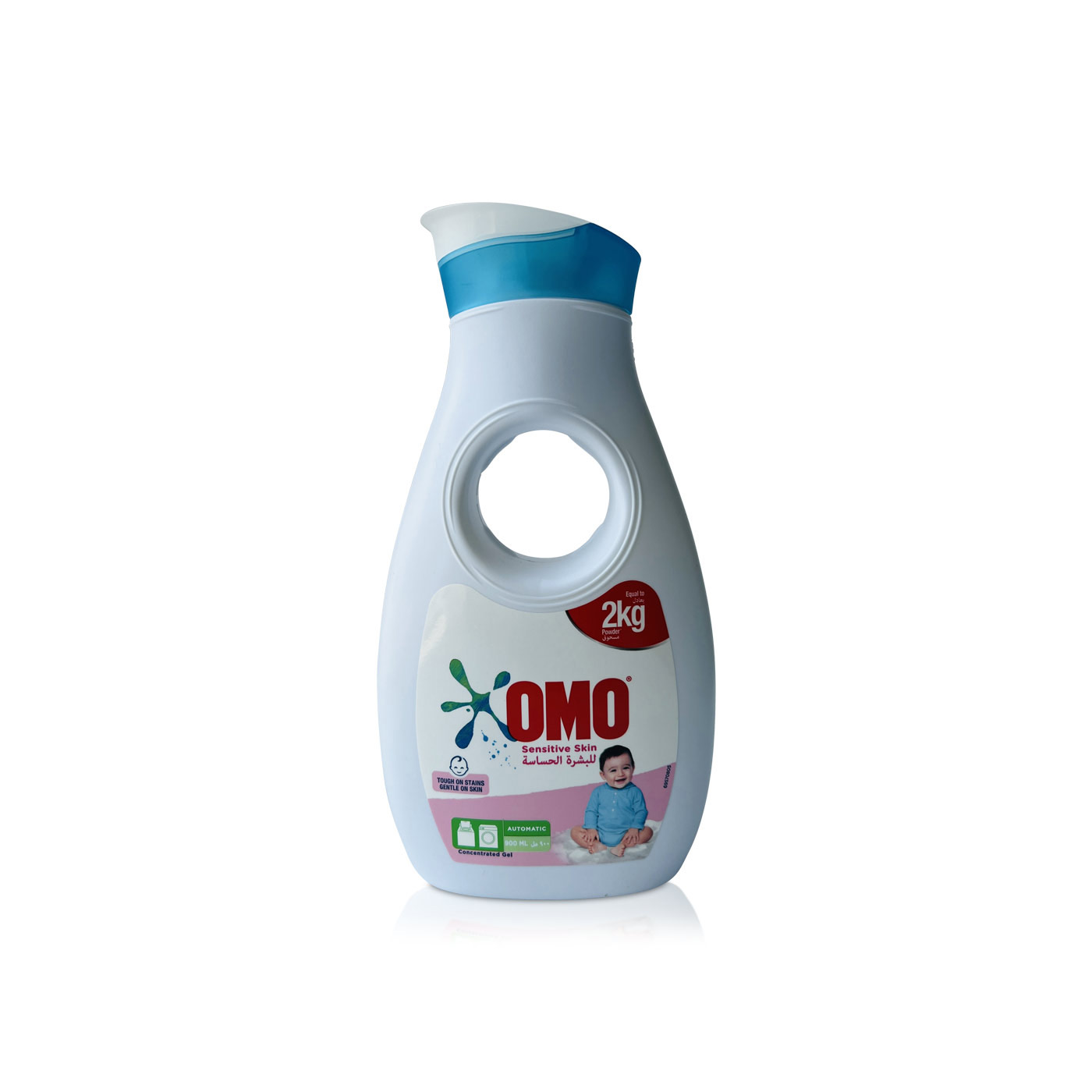 Omo Sensitive Skin Automatic Liquid Detergent 900ml - Spinneys UAE