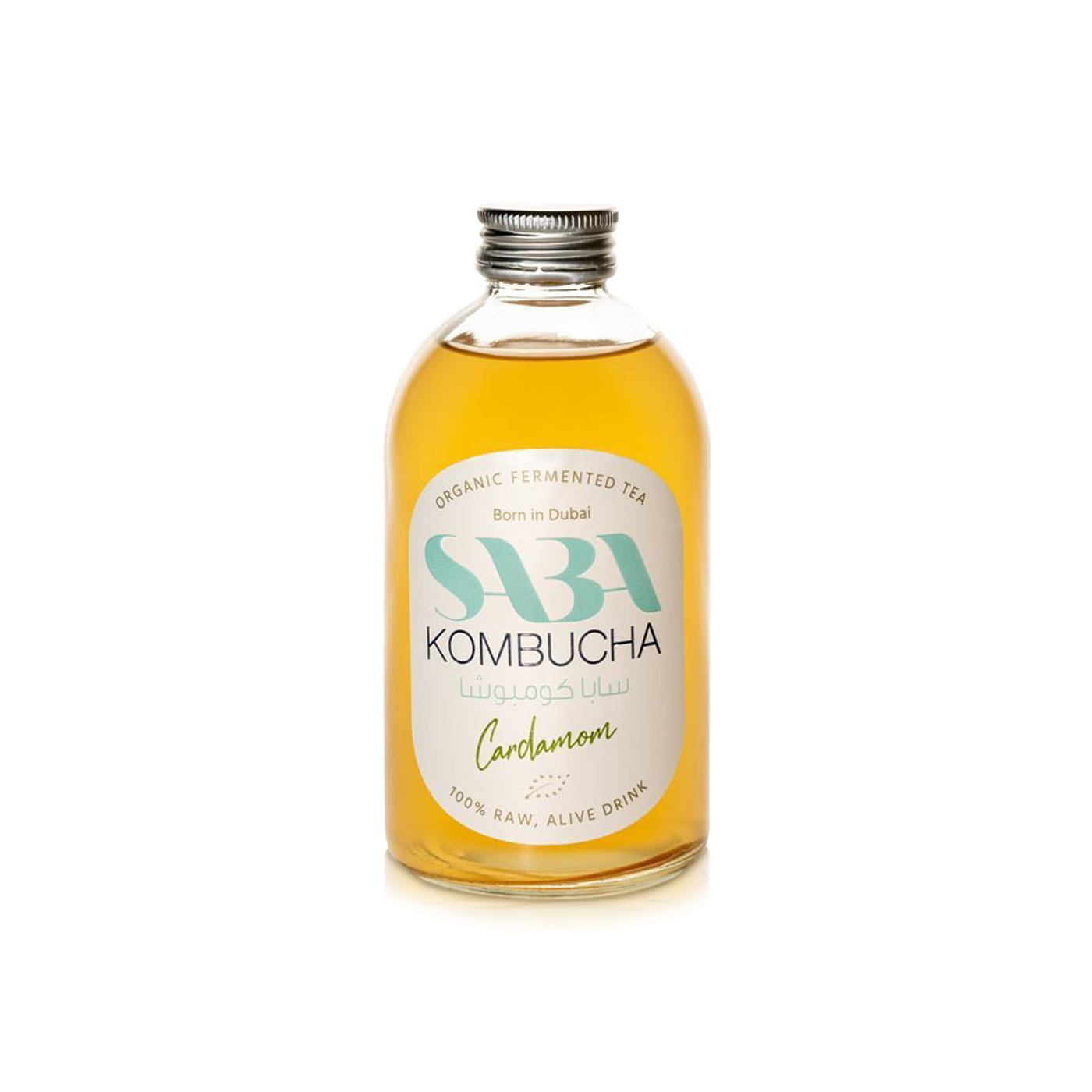 Saba Kombucha Cardamom 275ml - Spinneys UAE