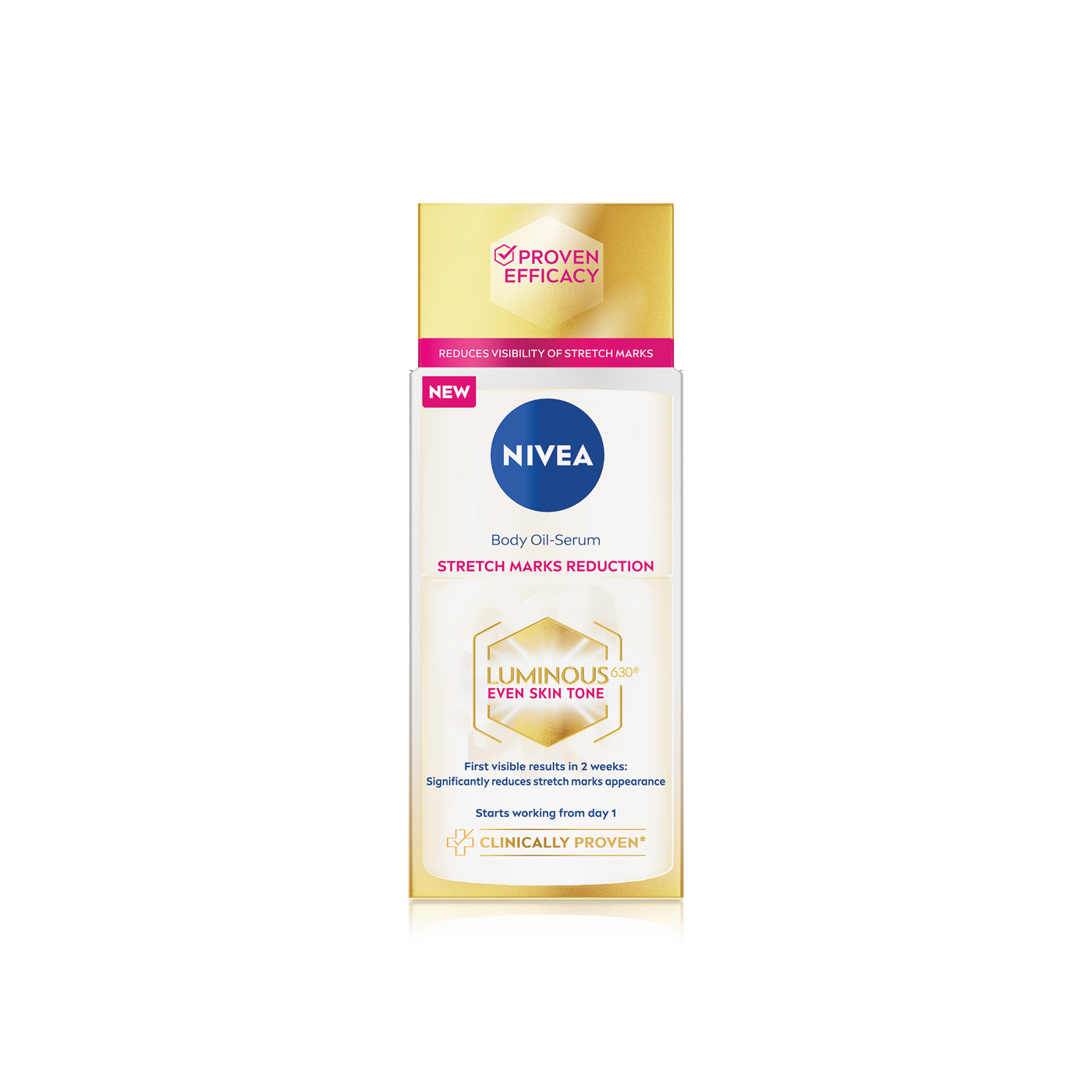 Nivea luminous body oil serum 100ml - Spinneys UAE