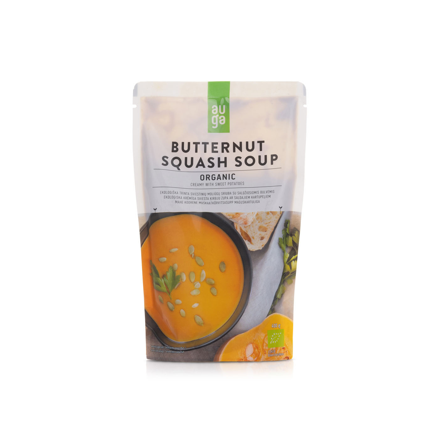 Auga Organic Butternut Squash Soup 400g - Spinneys UAE
