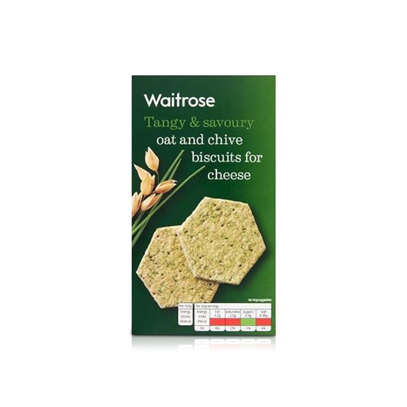 Waitrose Oat and Chive Biscuits for Cheese 150g - Spinneys United Arab ...