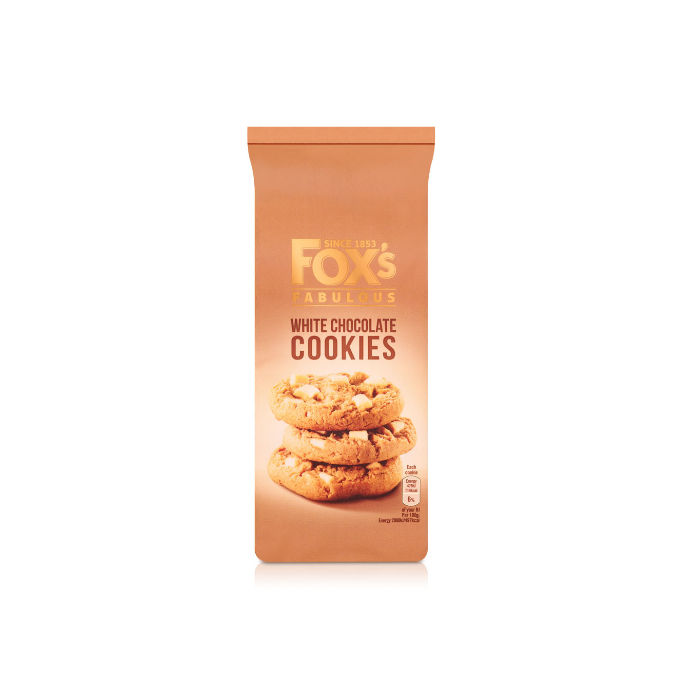 Fox's Fabulous White Chocolate Cookies 180g - Spinneys United Arab Emirates