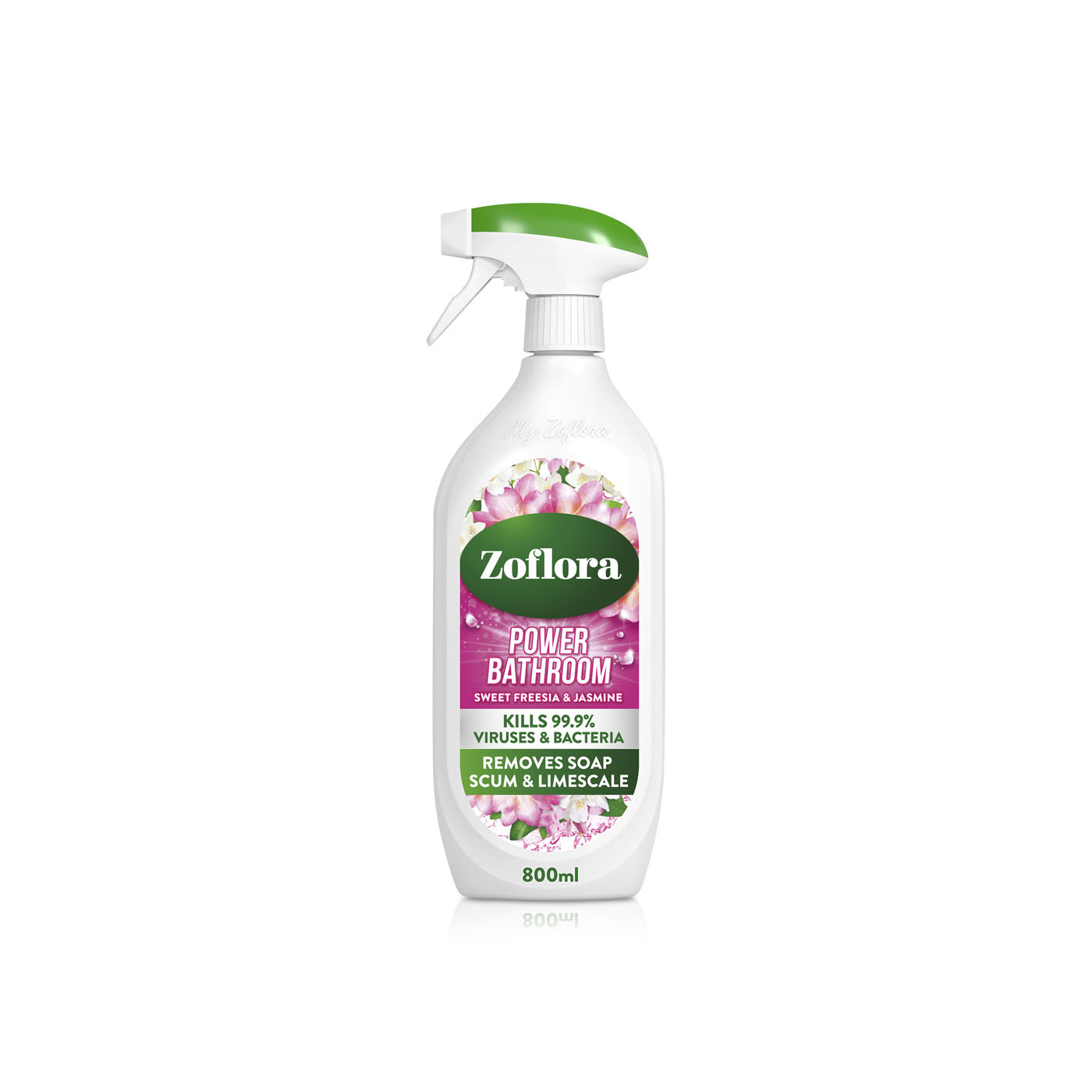 Zoflora Sweet Freesia & Jasmine Power Bathroom Spray 800ml - Spinneys ...