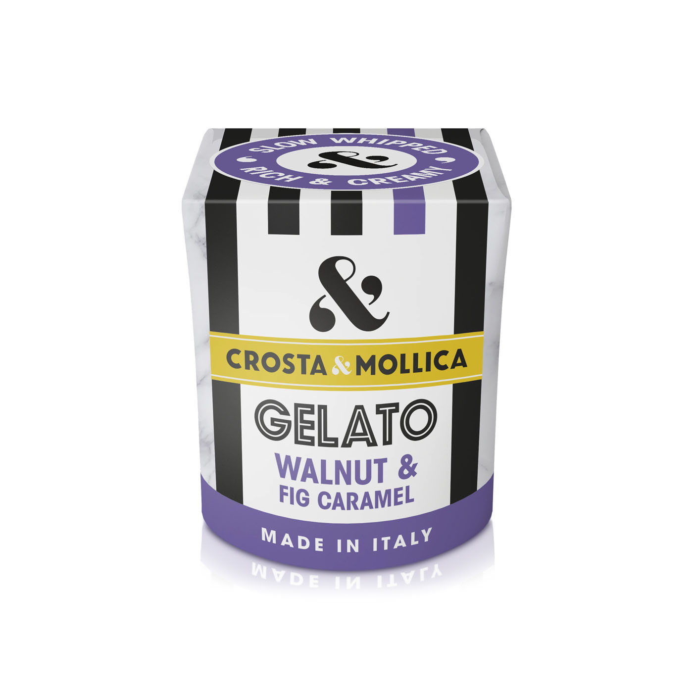 Crosta & Mollica Walnut And Fig Caramel Gelato 450Ml - Spinneys United ...