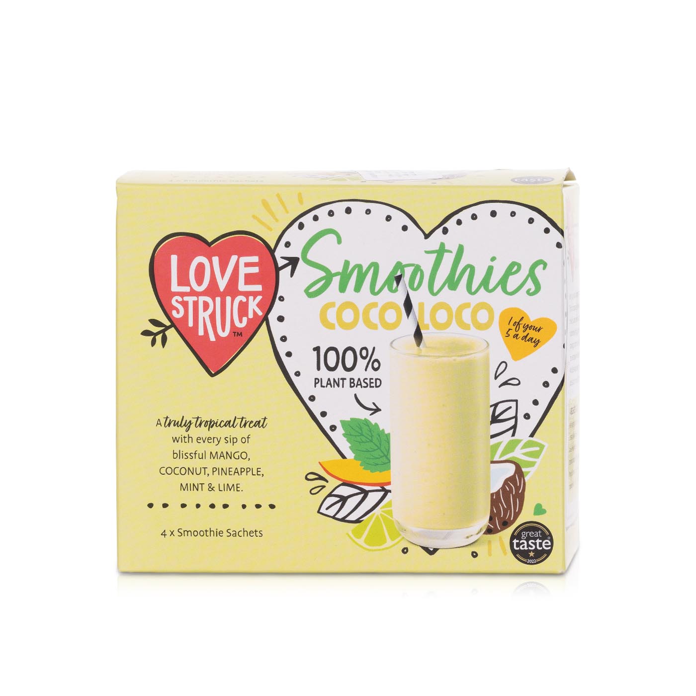 Love Struck Frozen Smoothie Mix Coco Loco 4 X 120G - Spinneys UAE