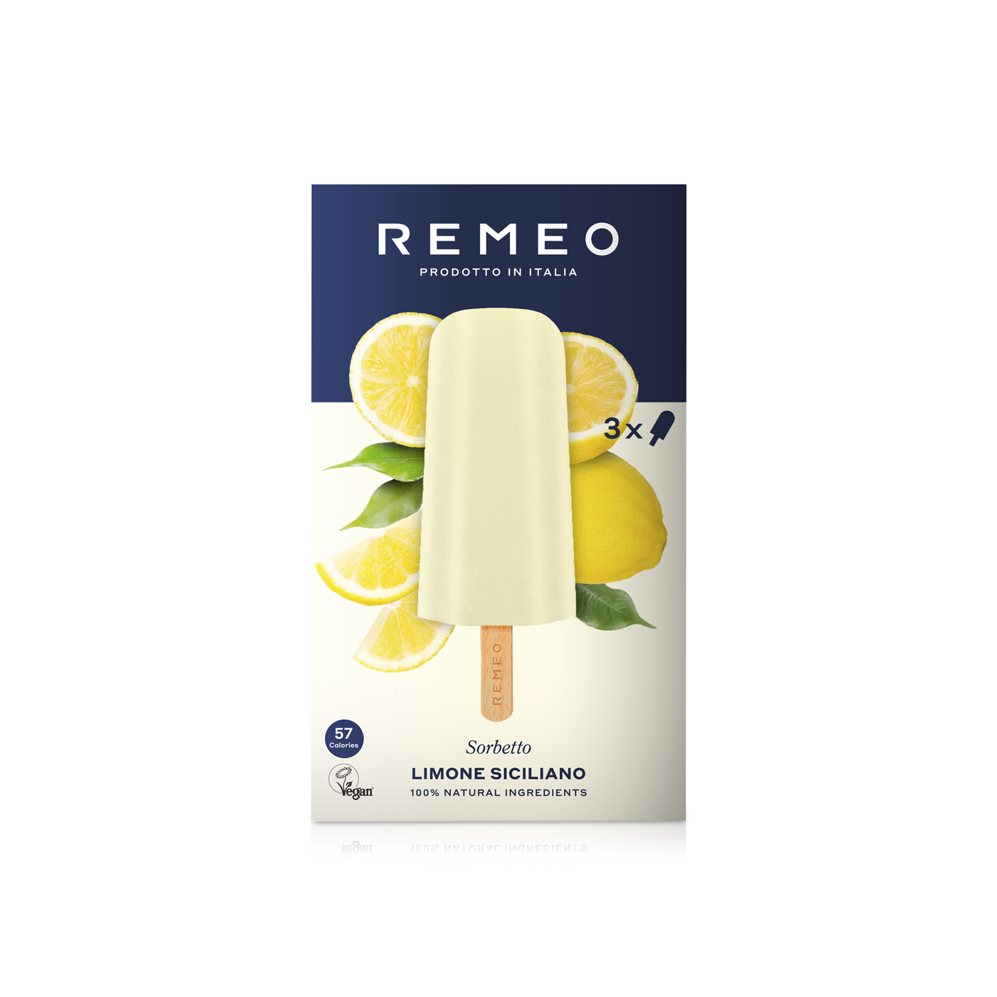 Remeo Lemon Sorbet Sticks 3S - Spinneys United Arab Emirates