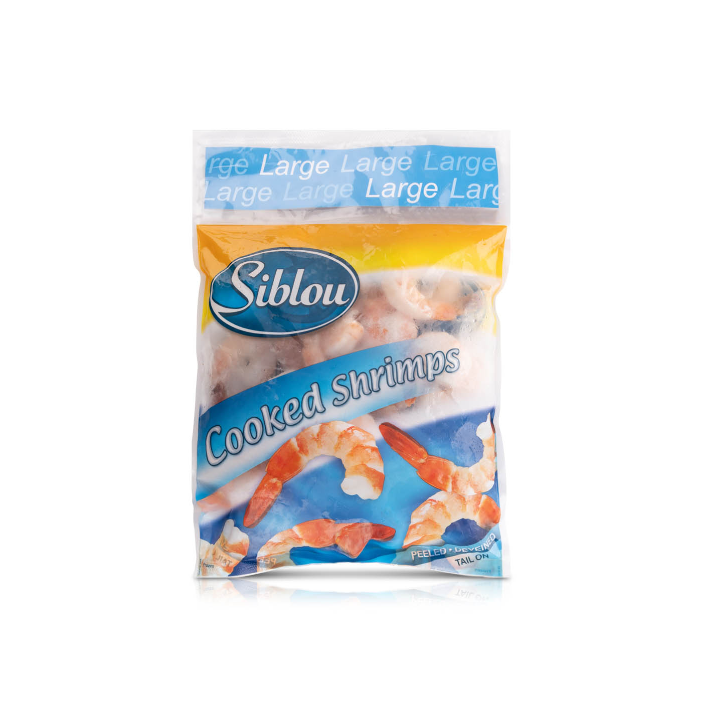 Siblou Frozen Cooked Shrimps Large 400G - Spinneys UAE