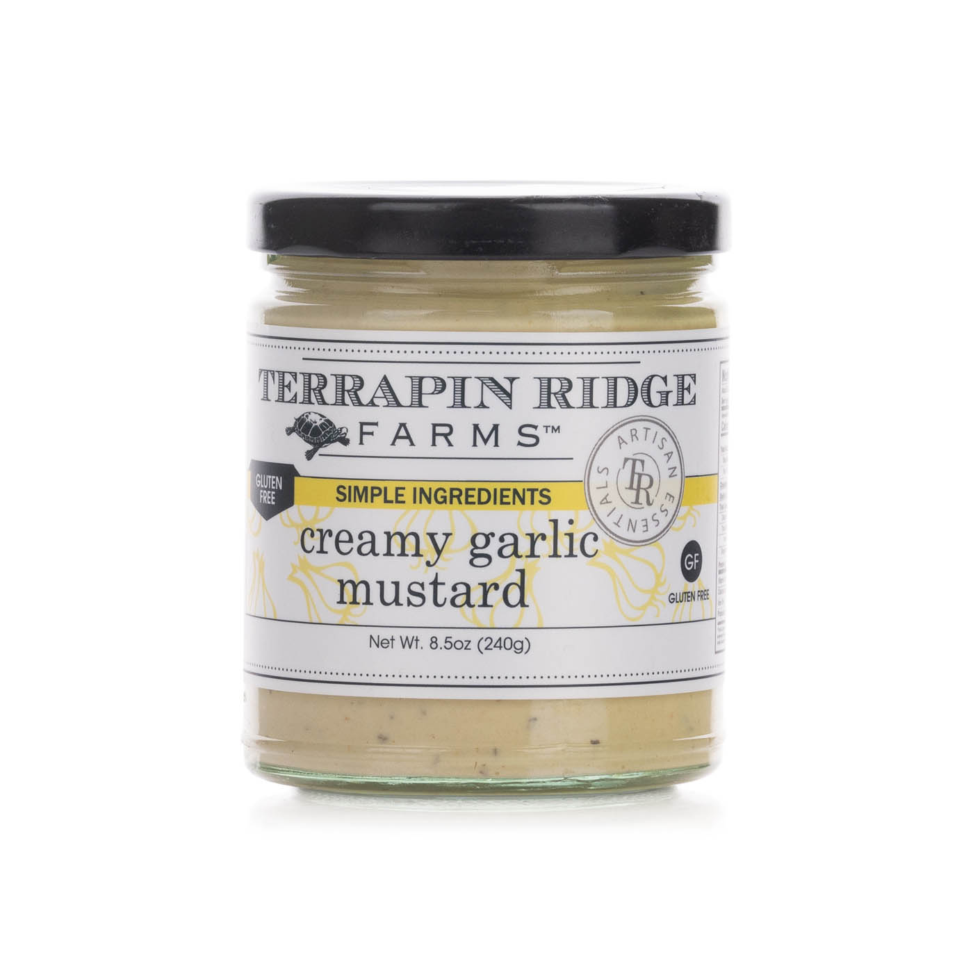 Terrapin Ridge Farms Creamy Garlic Mustard 240g - Spinneys UAE