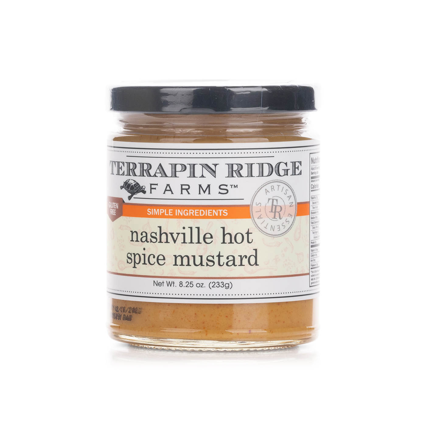 Terrapin Ridge Farms Nashville hot spice mustard 233g - Spinneys UAE