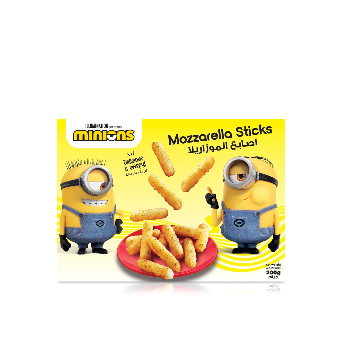 Minions Frozen Mozzarella Sticks 200G - Spinneys UAE