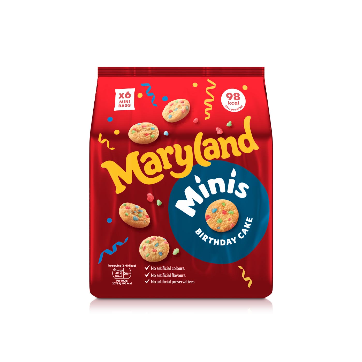 Maryland Minis Birthday Cake Cookies 118.8g - Spinneys UAE