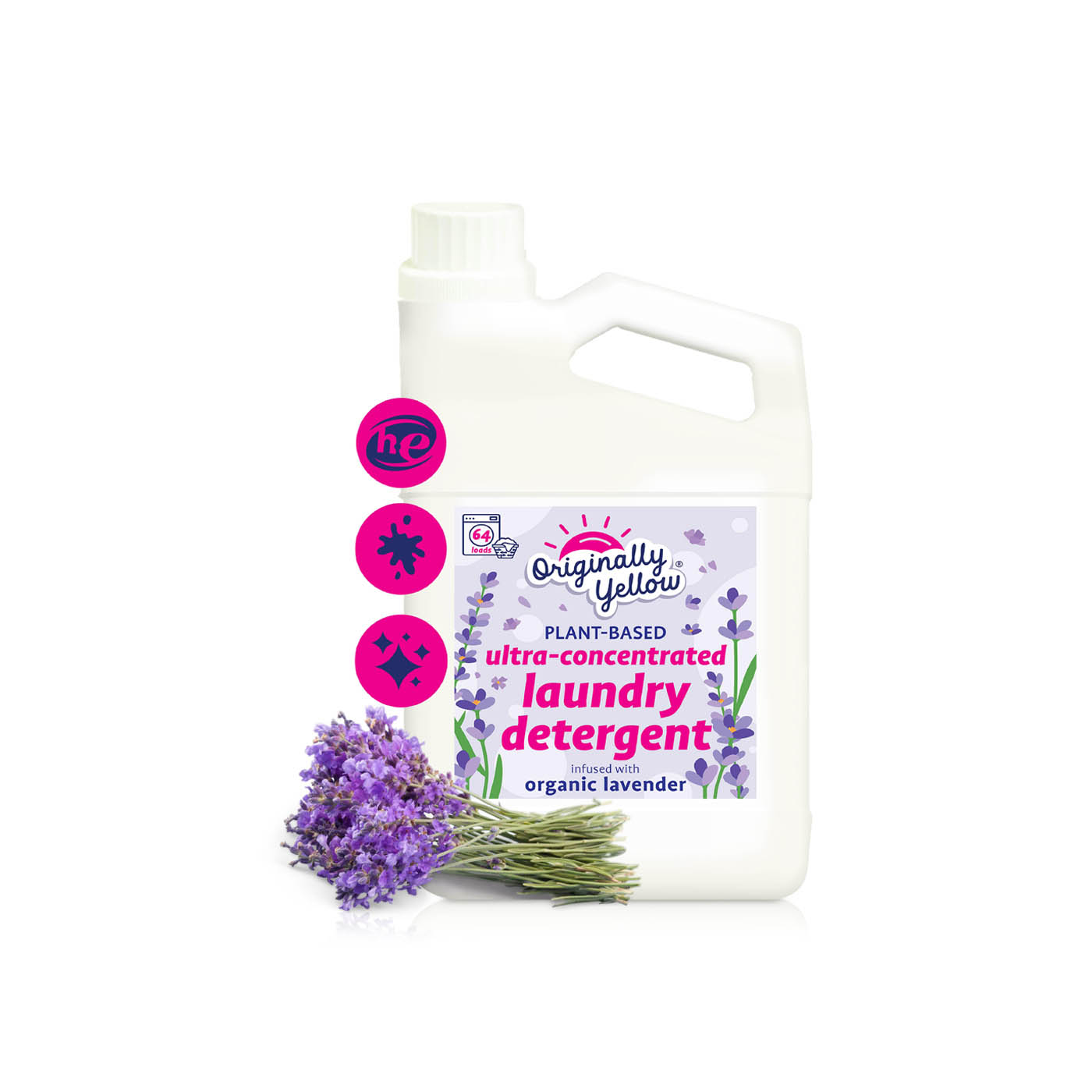 Originally Yellow Lavender Laundry Liquid 1.89 litre - Spinneys United ...