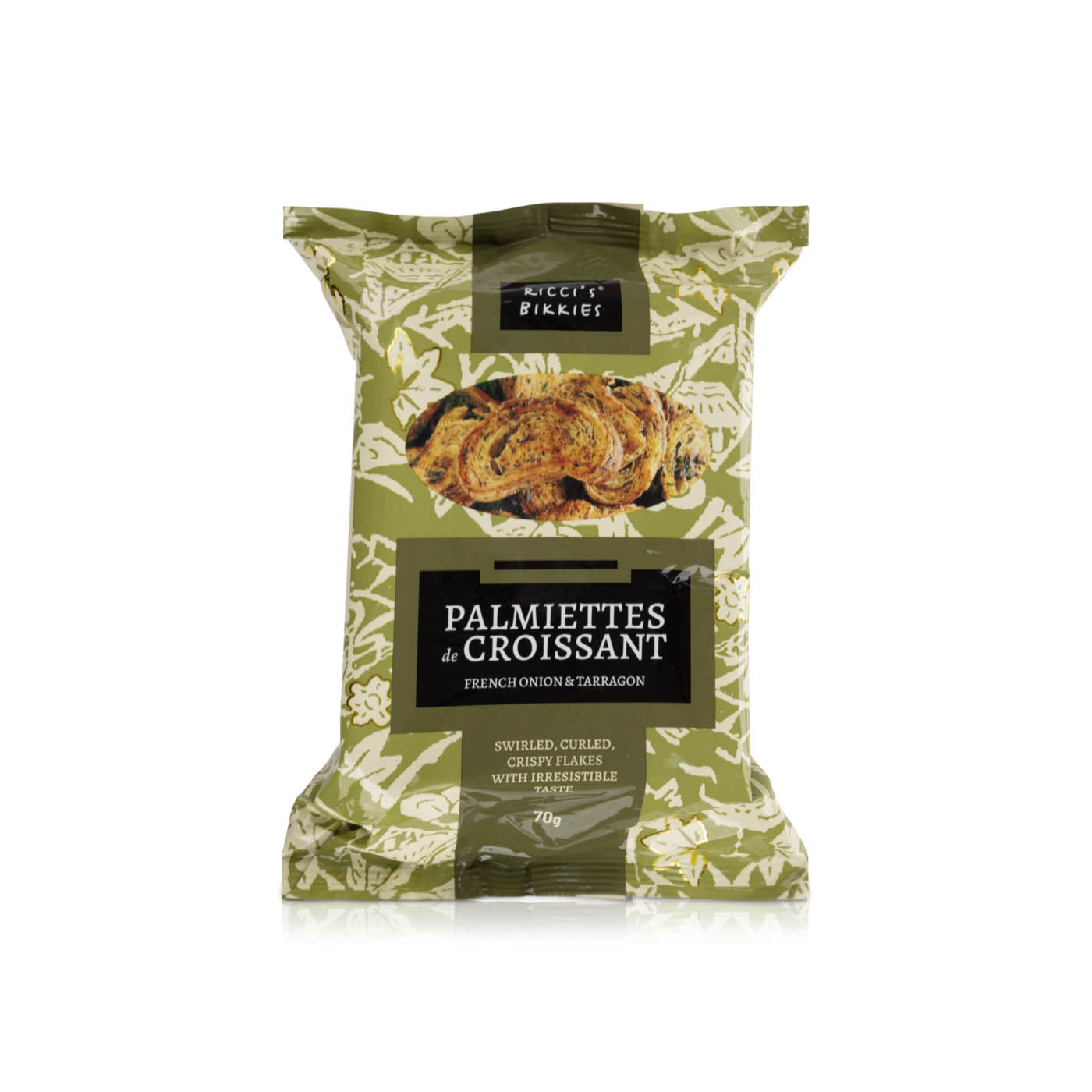 Ricci's Bikkies Onion Palmiettes De Croissant 70g - Spinneys United ...