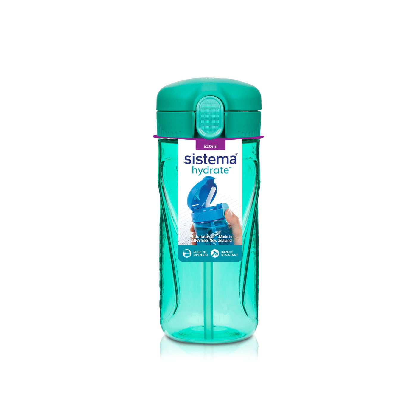Sistema Tritan Quick Flip Bottle 520ml - Spinneys UAE