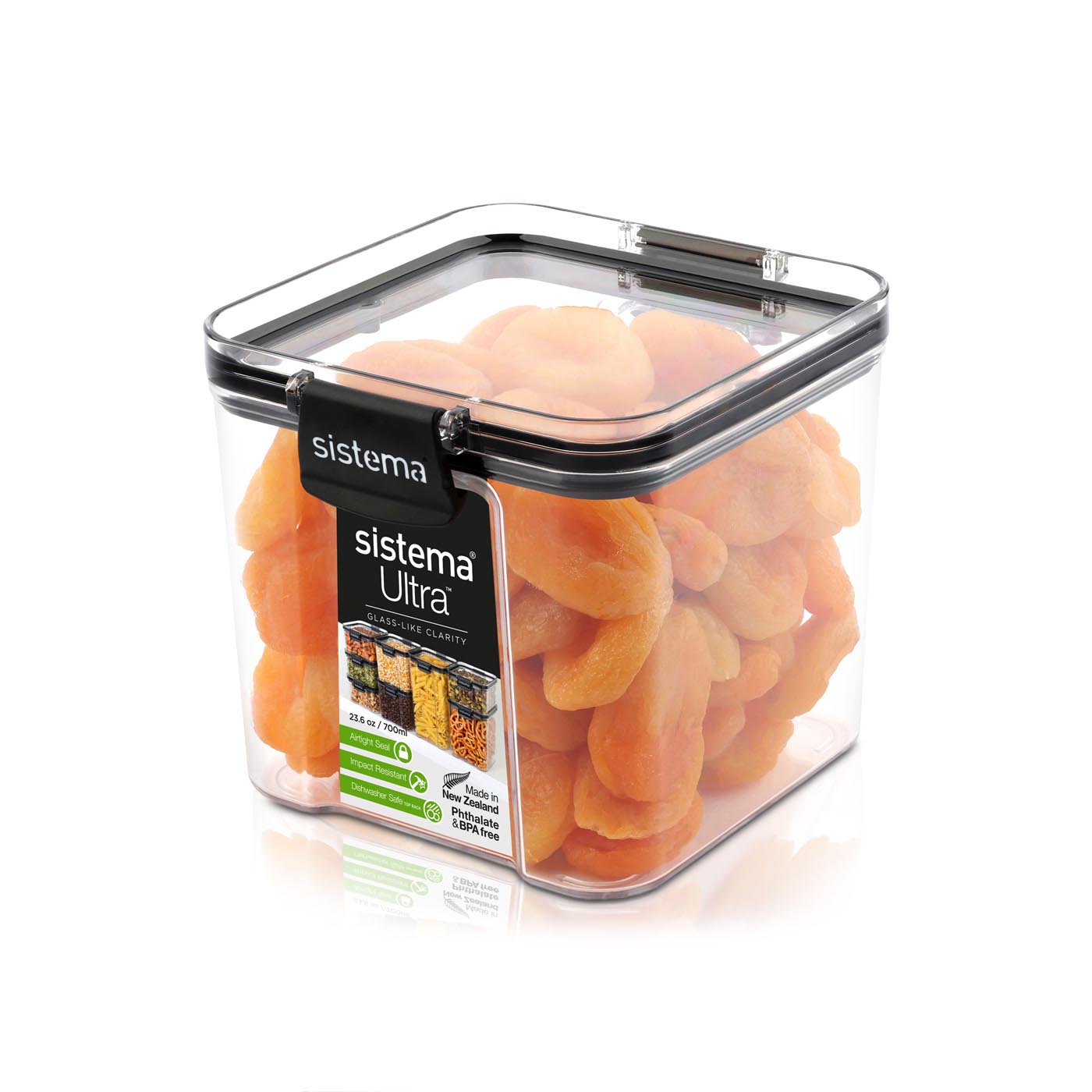 Sistema tritan ultra square container 700ml - Spinneys UAE