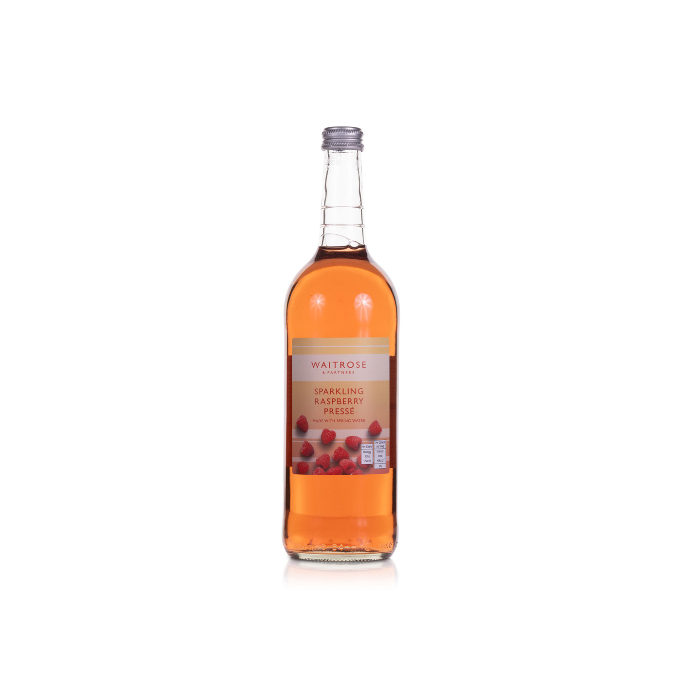 Waitrose Raspberry Sparkling Presse 750ml - Spinneys UAE