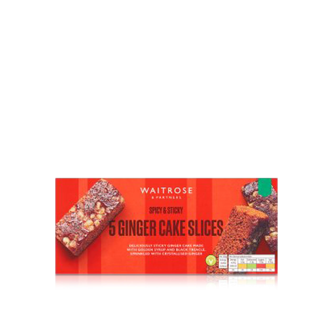 Waitrose Ginger Cake 5 Slices - Spinneys United Arab Emirates