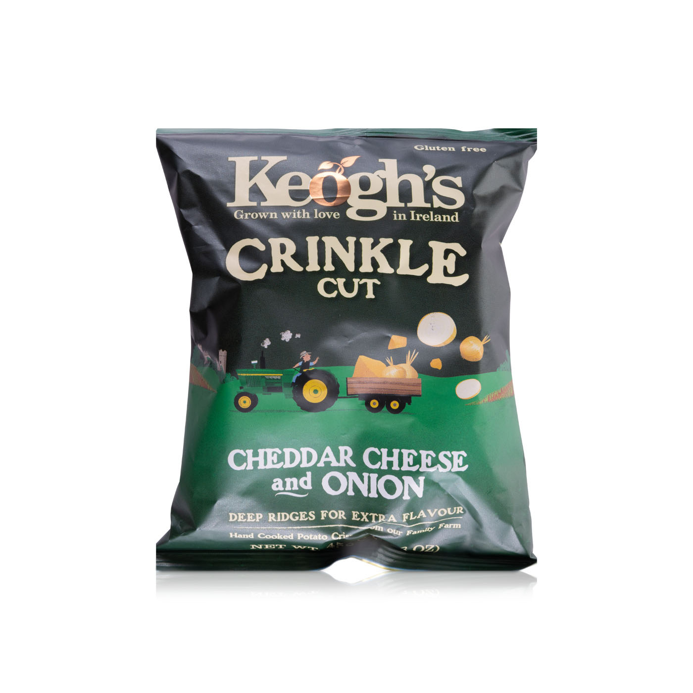 Keoghs Crinkle Cut Cheddar Cheese and Red Onion Crisps 45g - Spinneys ...