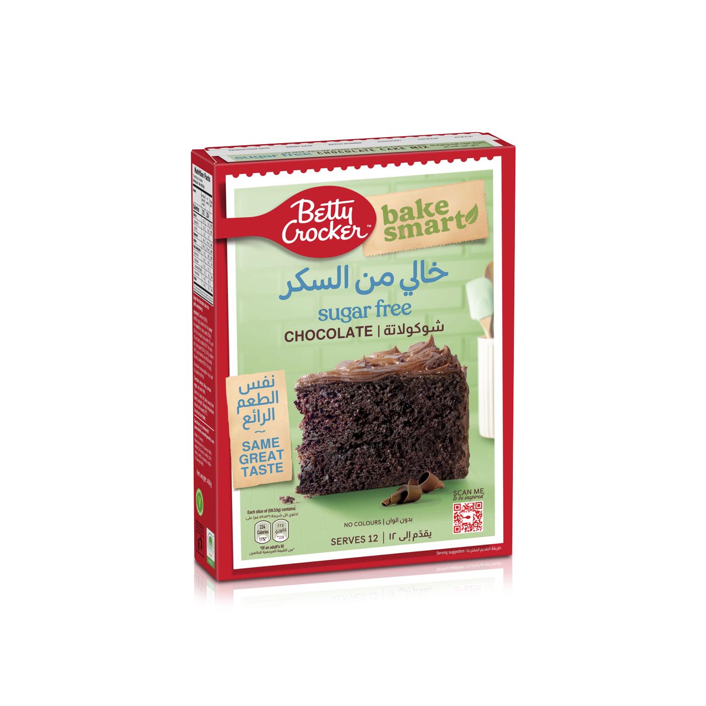 Betty Crocker Sugar-Free Chocolate Cake Mix 400g - Spinneys UAE