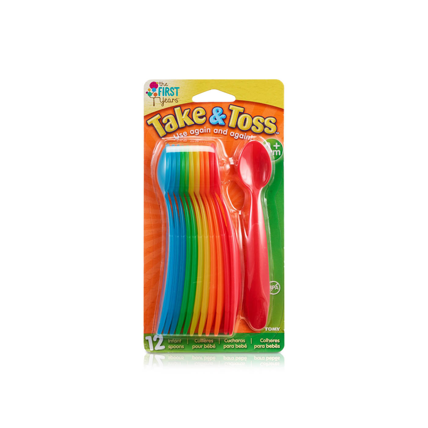 The First Years Take & Toss Infant Spoons x 12 - Spinneys UAE