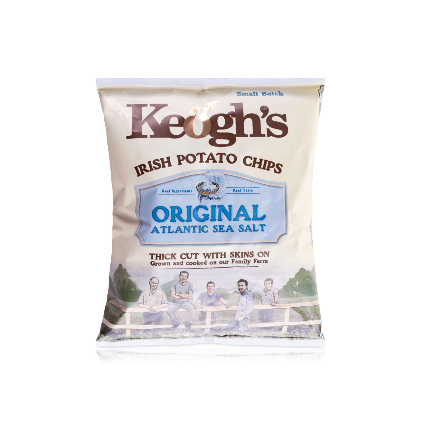 Keoghs original Atlantic sea salt thick cut crisps 40g - Spinneys UAE