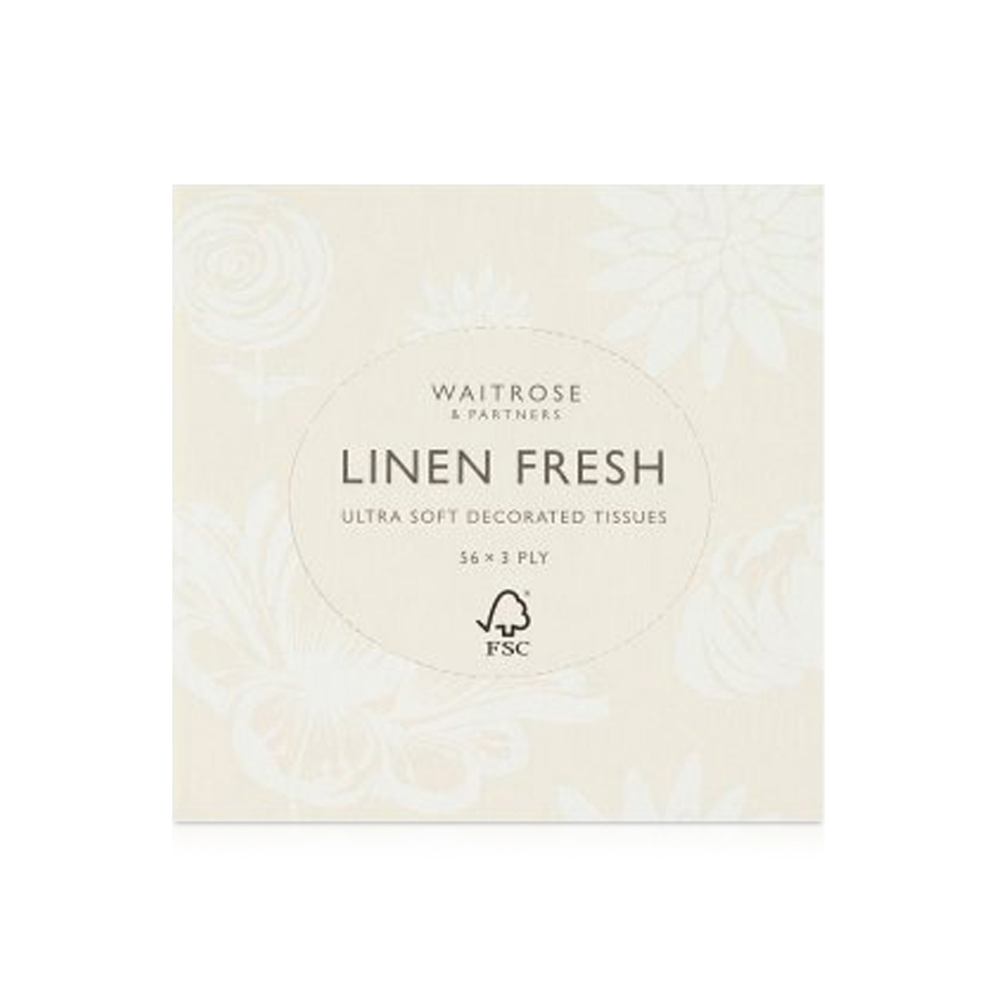 Waitrose Extra Soft Facial Tissues x 56 - Spinneys UAE
