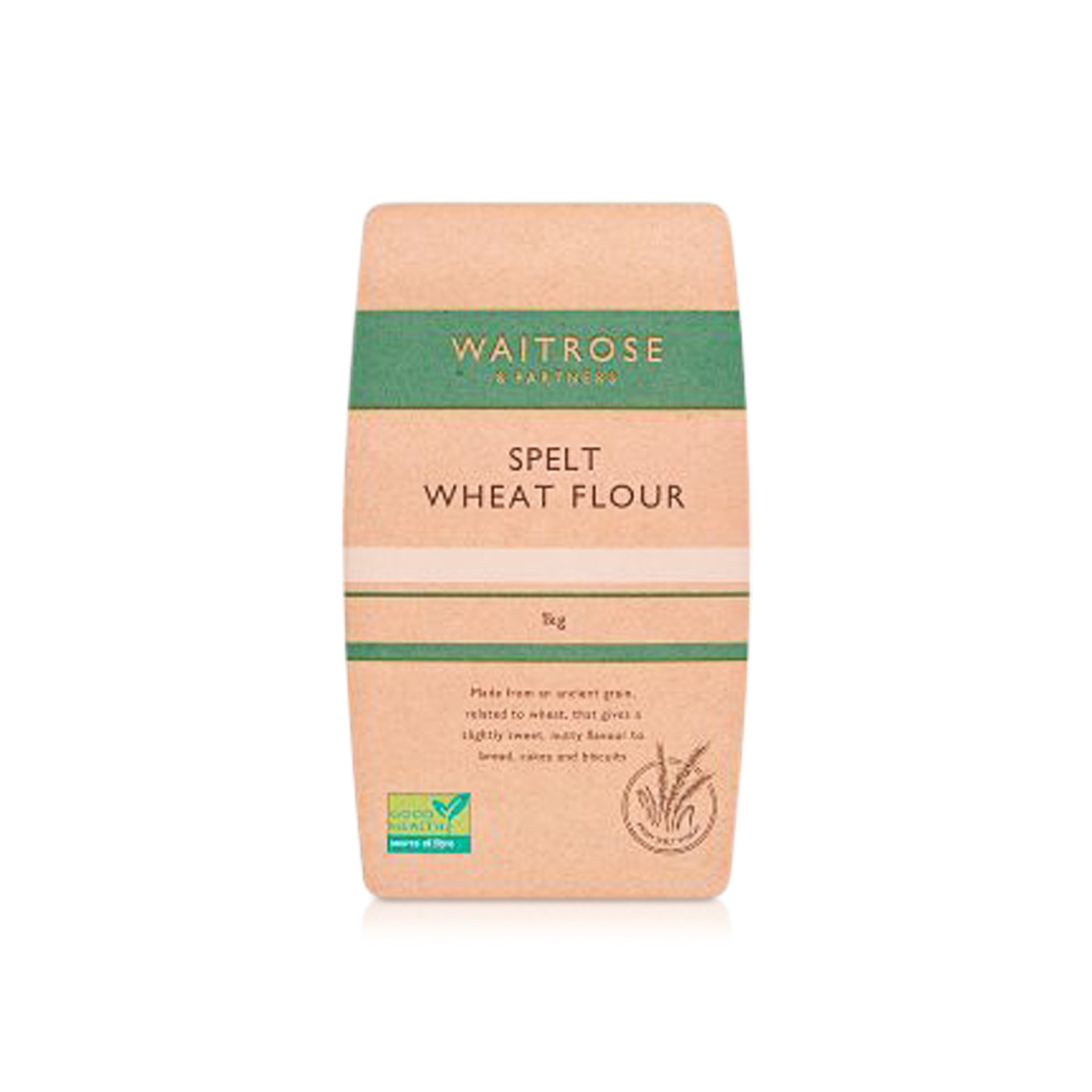 Waitrose Sweet and Nutty Spelt Flour 1kg - Spinneys UAE
