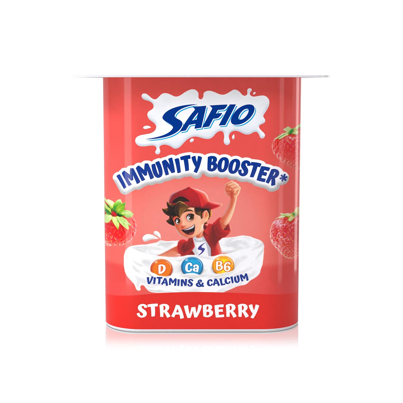 Safio Strawberry Yoghurt 110g - Spinneys UAE