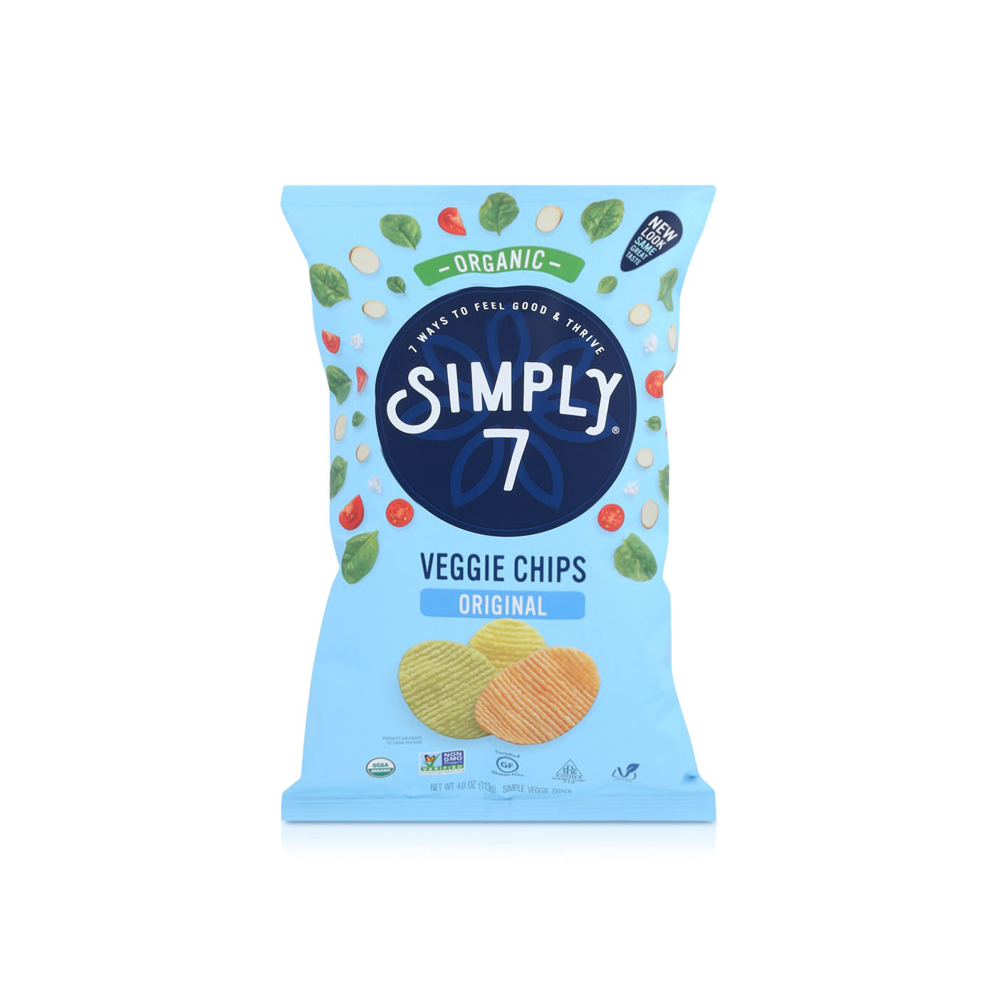 Simply 7 Veggie Chips Original Organic 99g - Spinneys UAE