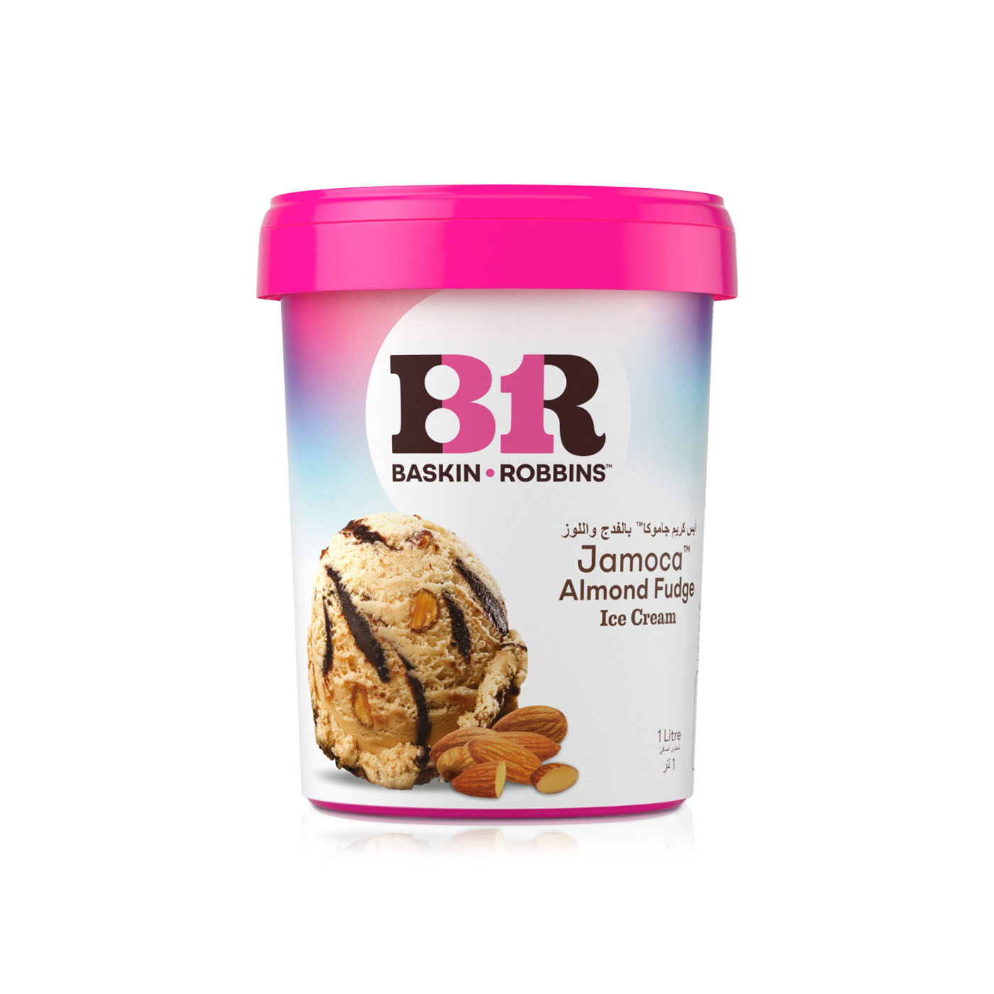 Baskin Robbins Jamoca Almond Ice Cream 1 Litre - Spinneys UAE