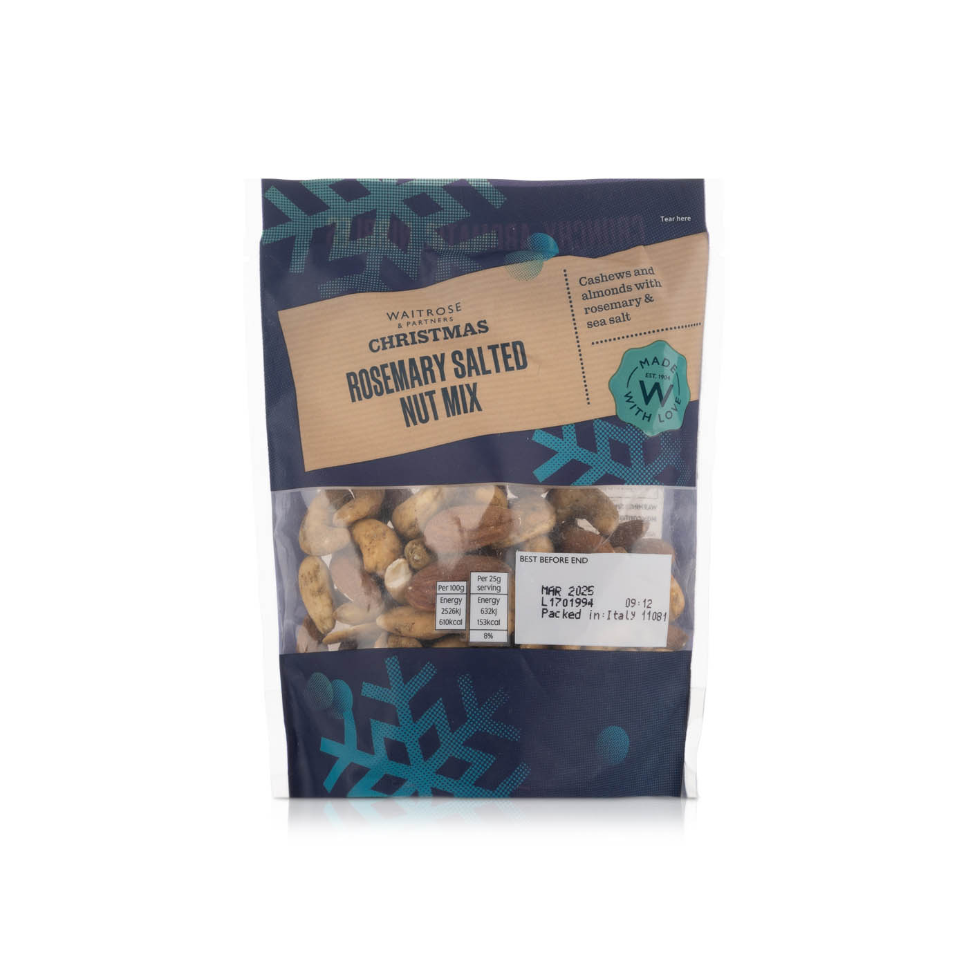 Waitrose Christmas Rosemary Salted Nut Mix 150g - Spinneys الإمارات ...