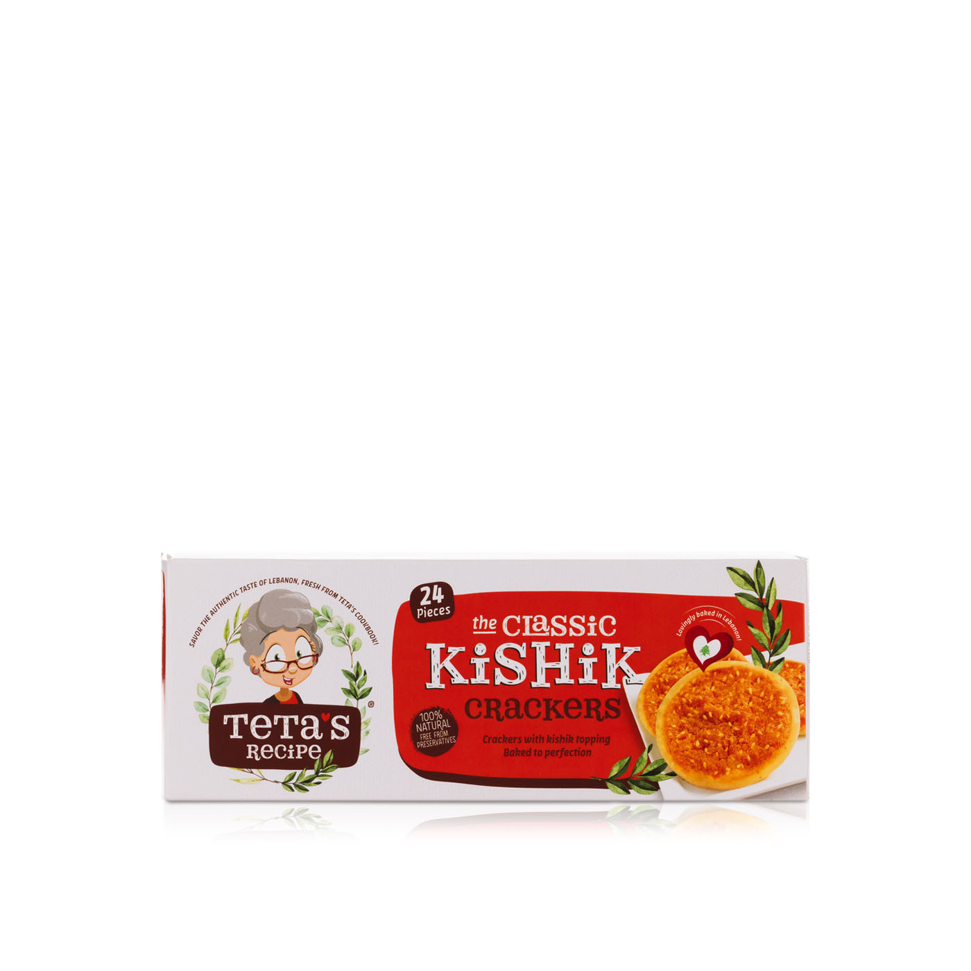 Teta's Recipe the Classic Kishik Crackers 130g - Spinneys UAE