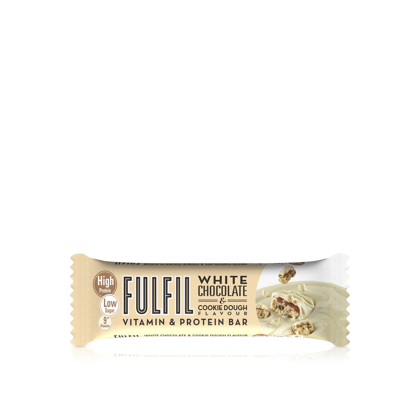 Fulfil White Chocolate and Cookie Dough Bar 55g - Spinneys UAE