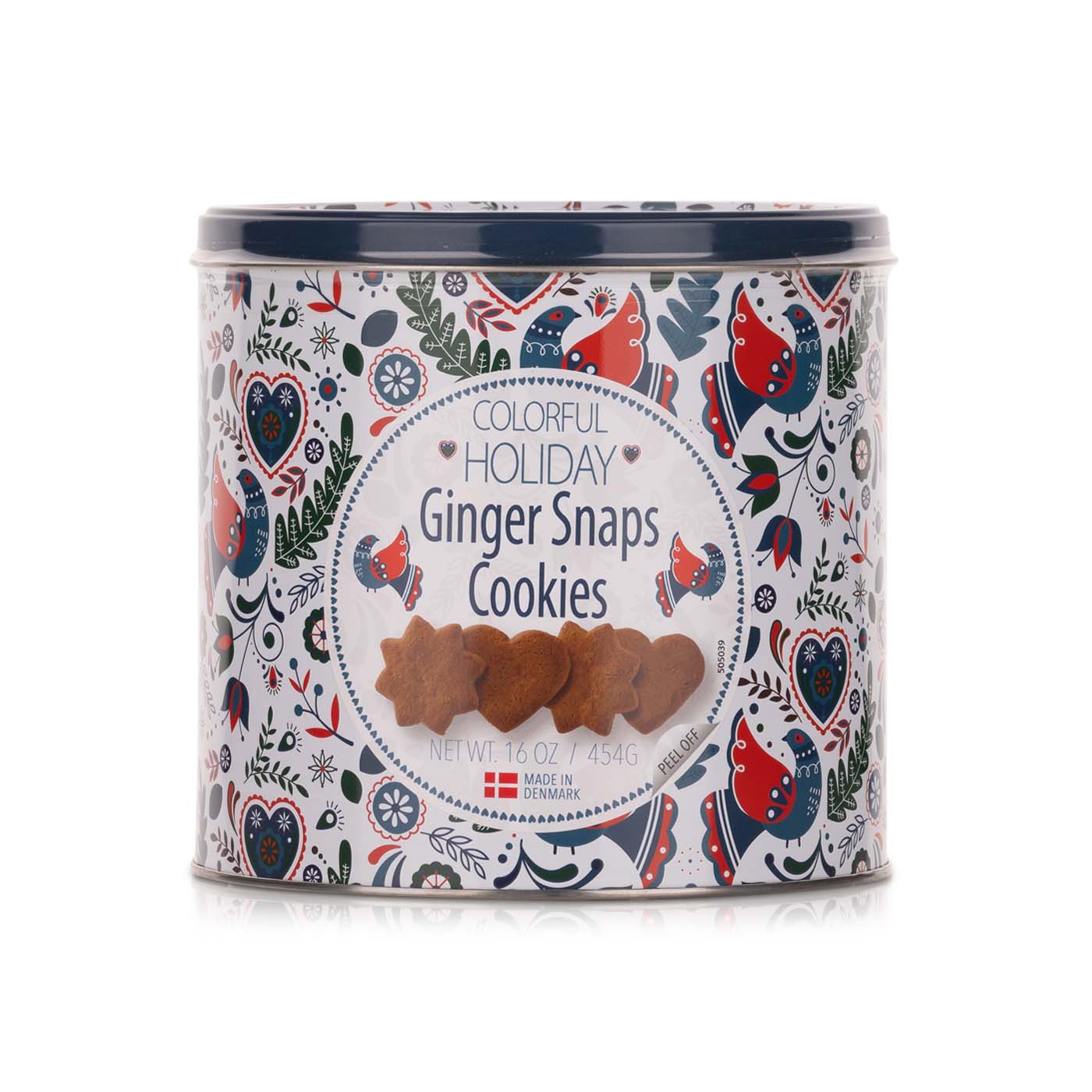 Jacobsens of Denmark Ginger Snaps Cookies Tin 454g - Spinneys United ...