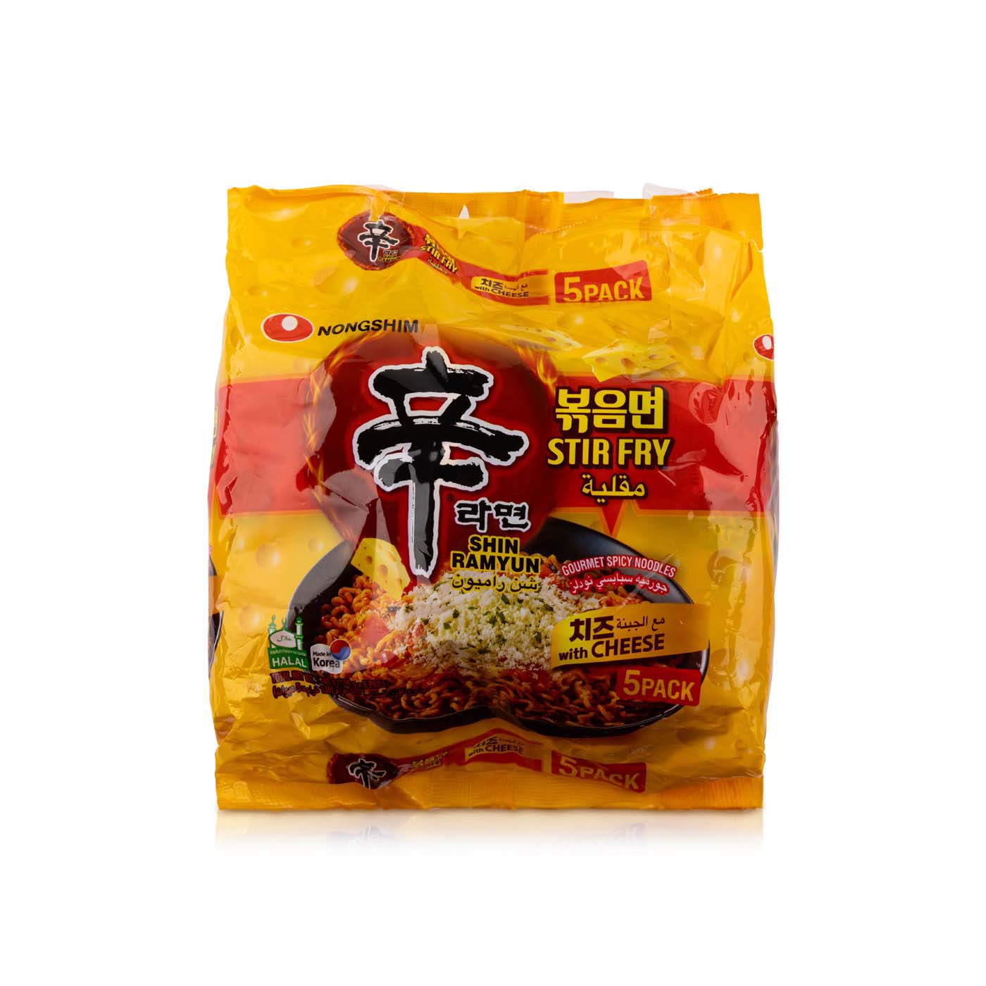 Nongshim Shin Ramyun Stir Fry with Cheese 136g - Spinneys UAE