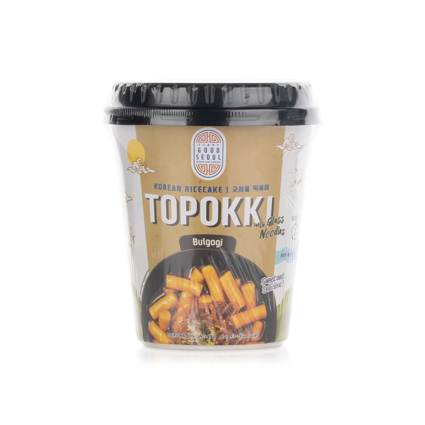 Good Seoul Bulgogi Topokki Korean Rice Cake Cup 93g - Spinneys UAE