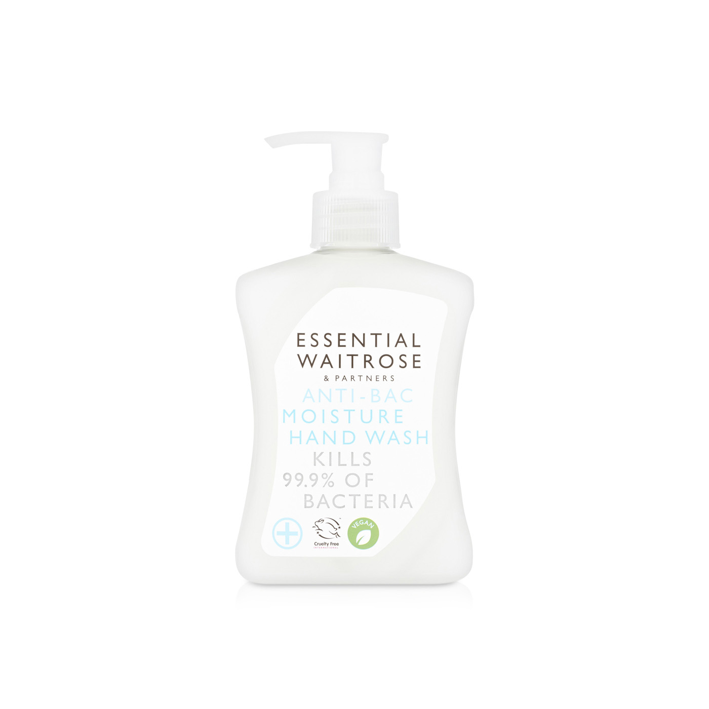 Waitrose Essentials Vegan Anti-Bacterial Moisturizing Hand Wash 250ml ...