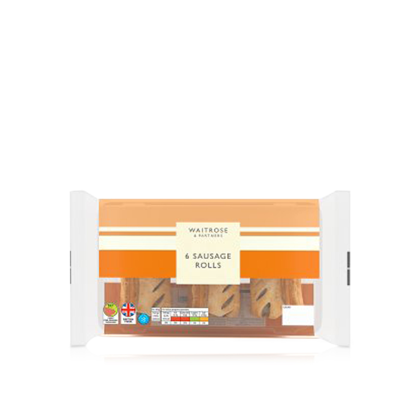 Waitrose Sausage Rolls 6s 360g - Spinneys UAE