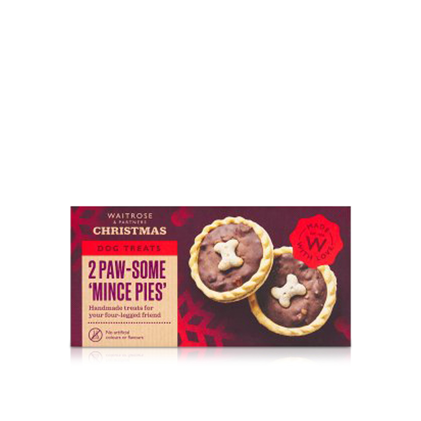 Waitrose Paw-Some Mince Pies Dog Treats 2s - Spinneys United Arab Emirates