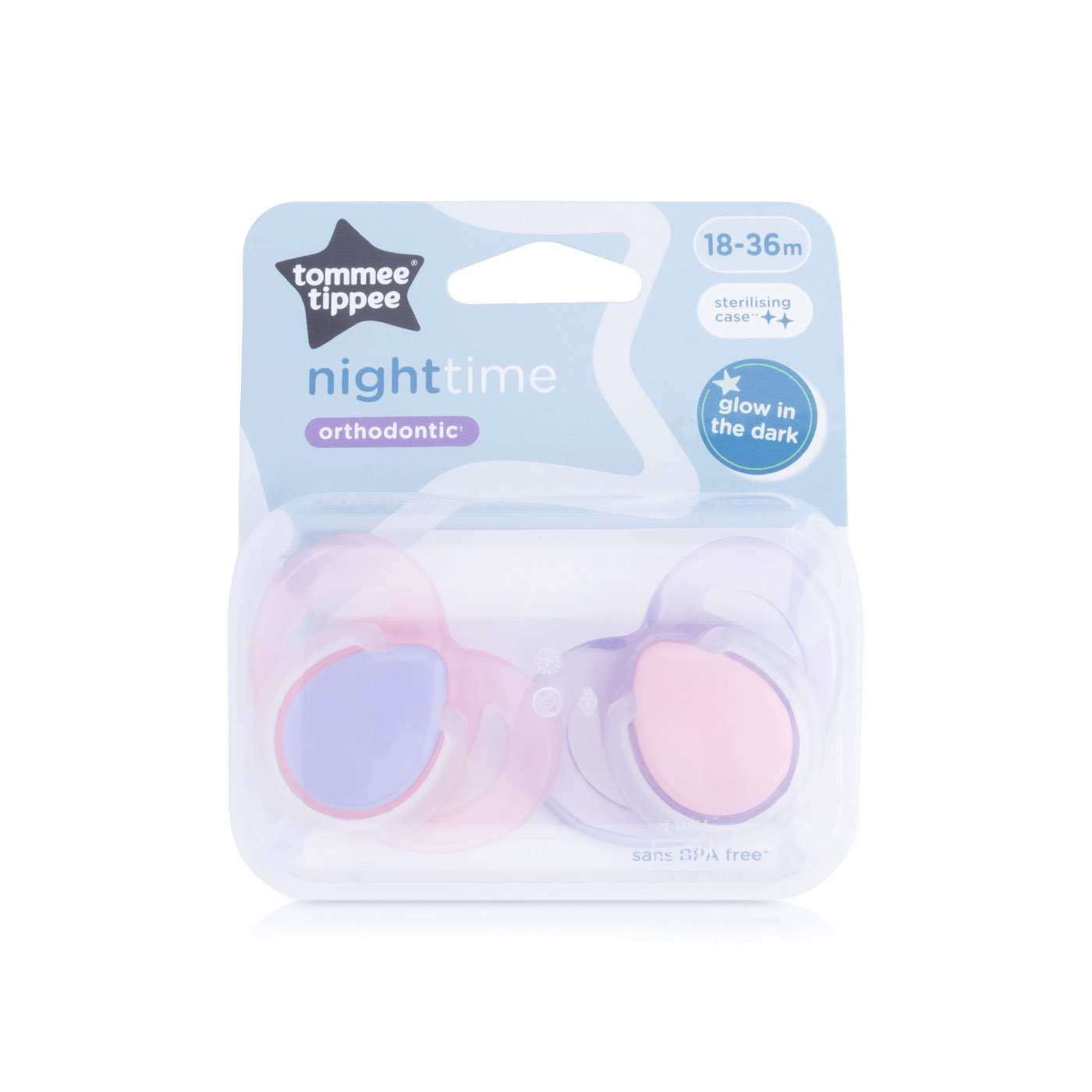 Tommee Tippee 2x 18-36m Night Soothers TT43340094 - Spinneys United ...