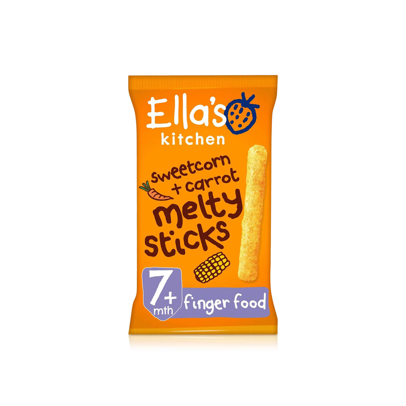Ella's Kitchen Sweetcorn Carrot Melty Sticks 7m 16g - Spinneys UAE