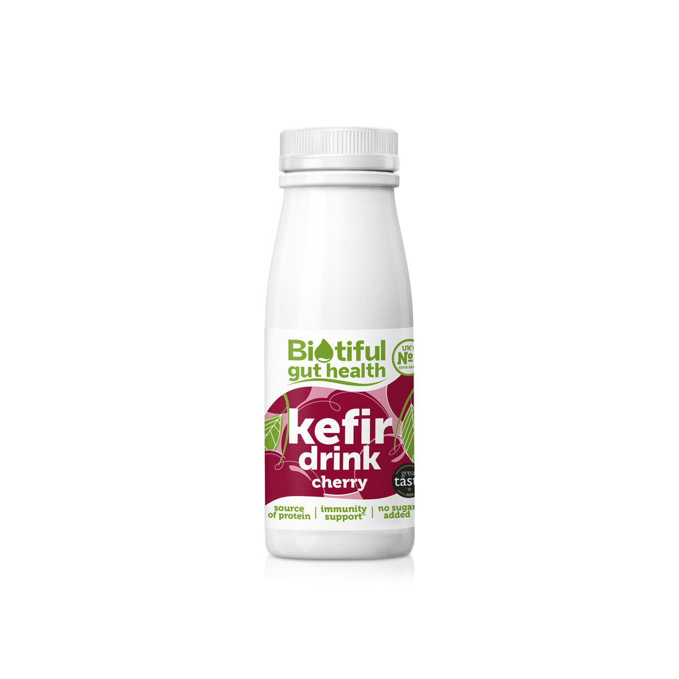 Biotiful Gut Health Kefir Drink Cherry 250ml - Spinneys UAE