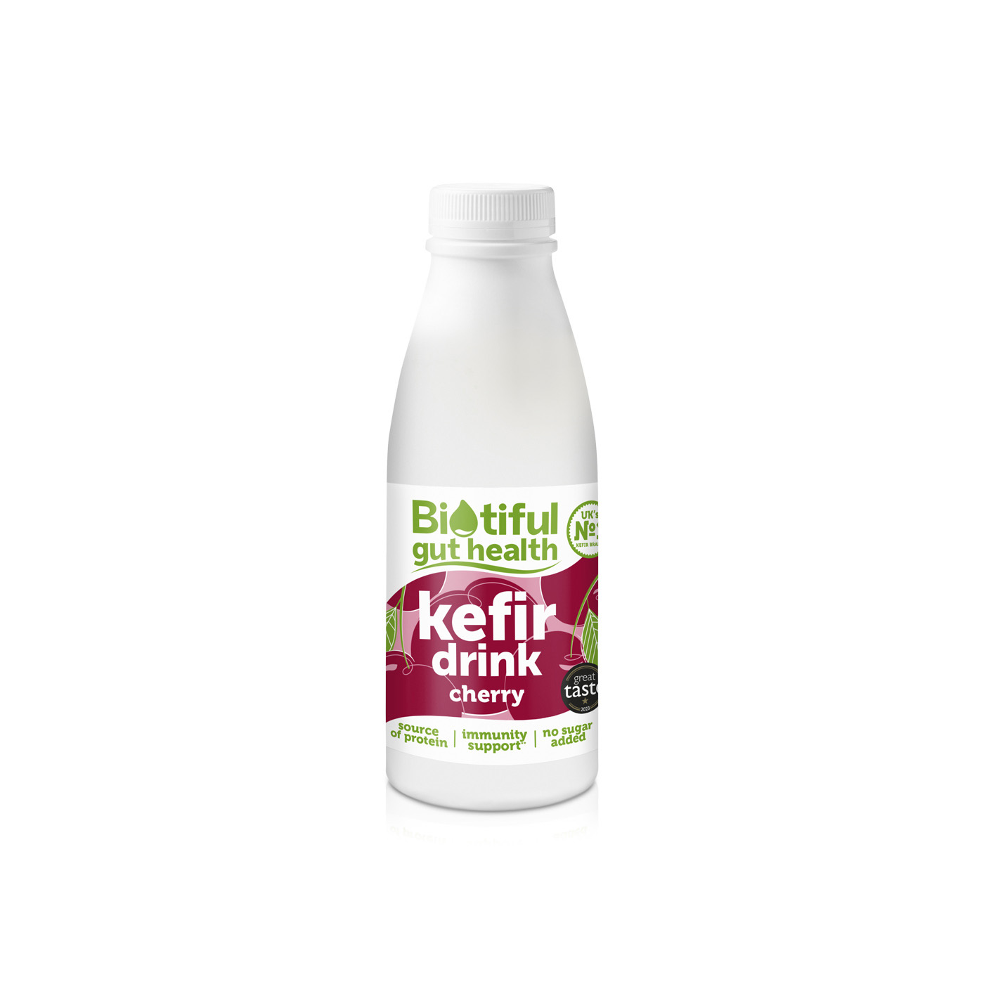 Biotiful Gut Health Kefir Drink Cherry 500ml - Spinneys UAE