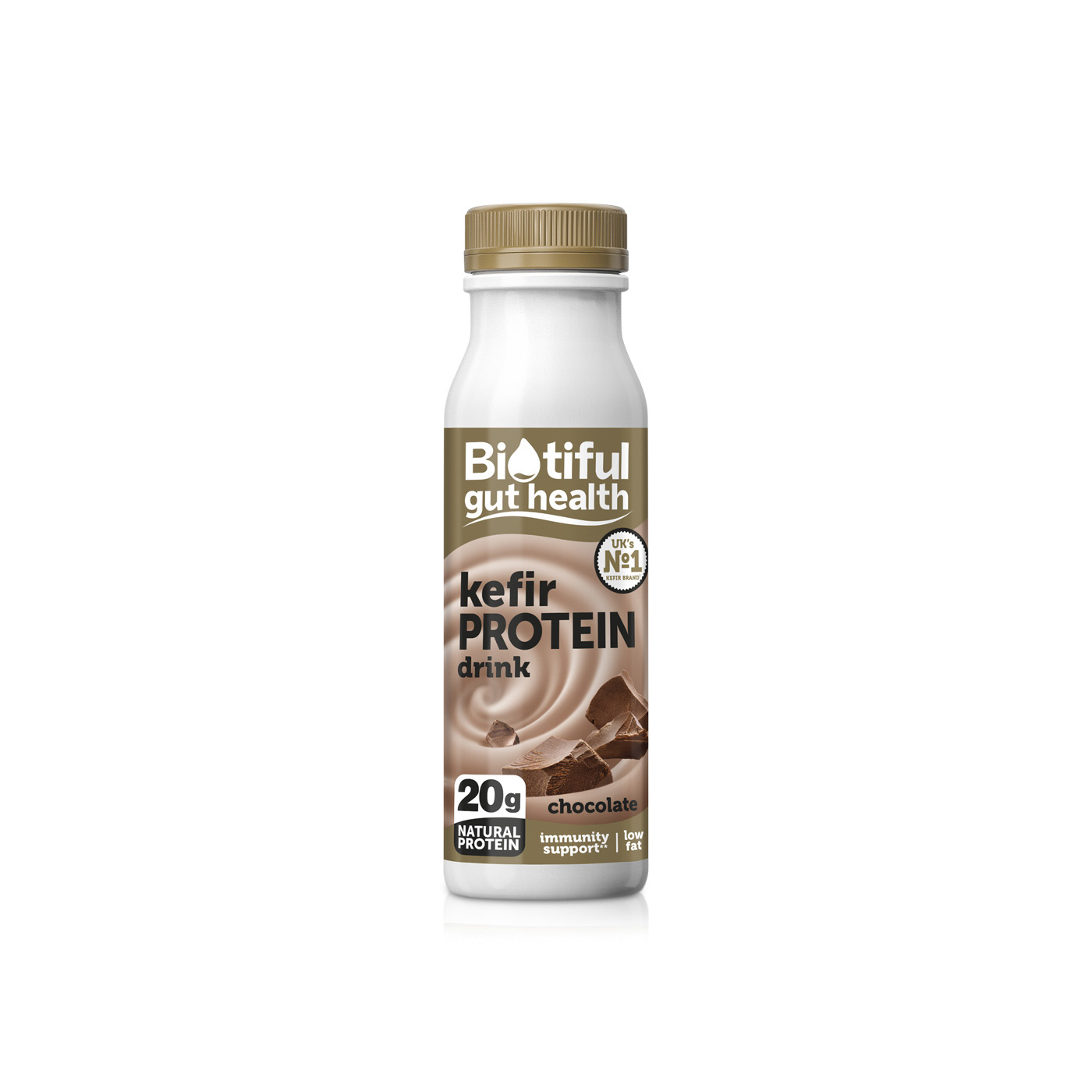 Biotiful Gut Health Kefir Chocolate Protein Drink 330ml - Spinneys UAE