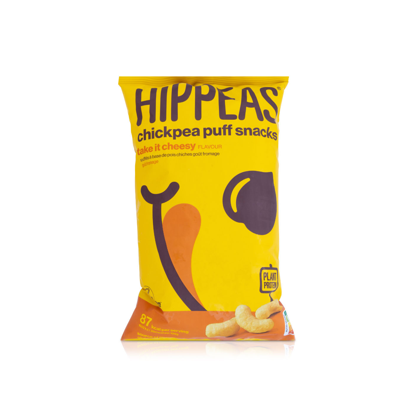 Hippeas Chickpea Puff Snacks Take It Cheesy 78g - Spinneys UAE