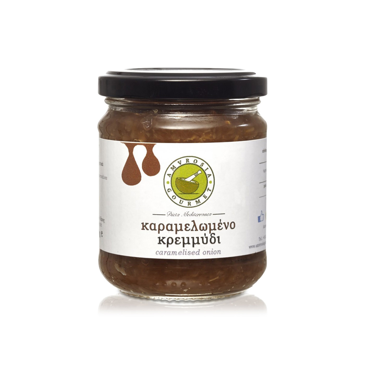 Amvrosia Gourmet Caramelized Onions 200g - Spinneys UAE