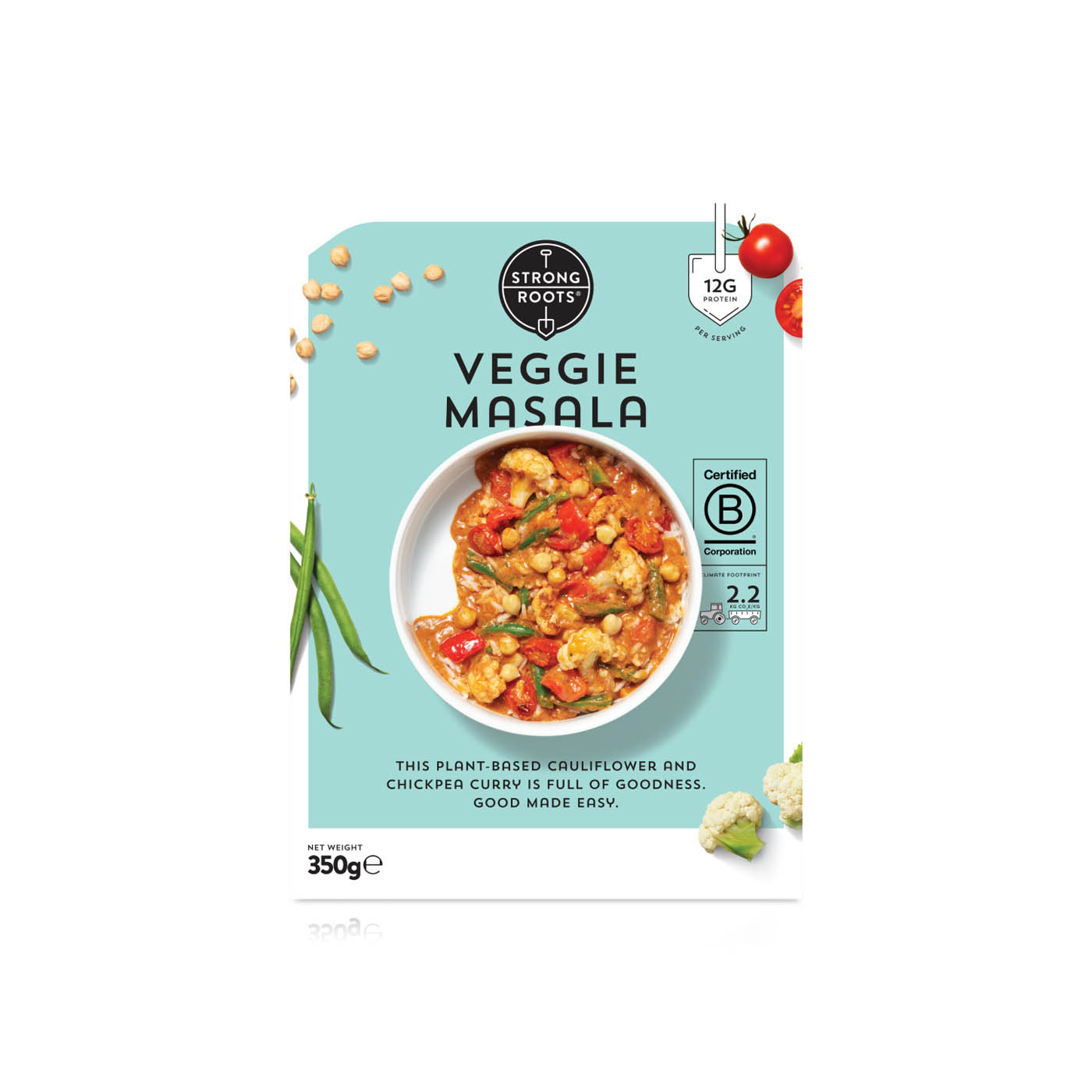 Strong Roots Frozen Veggie Masala 350G - Spinneys United Arab Emirates