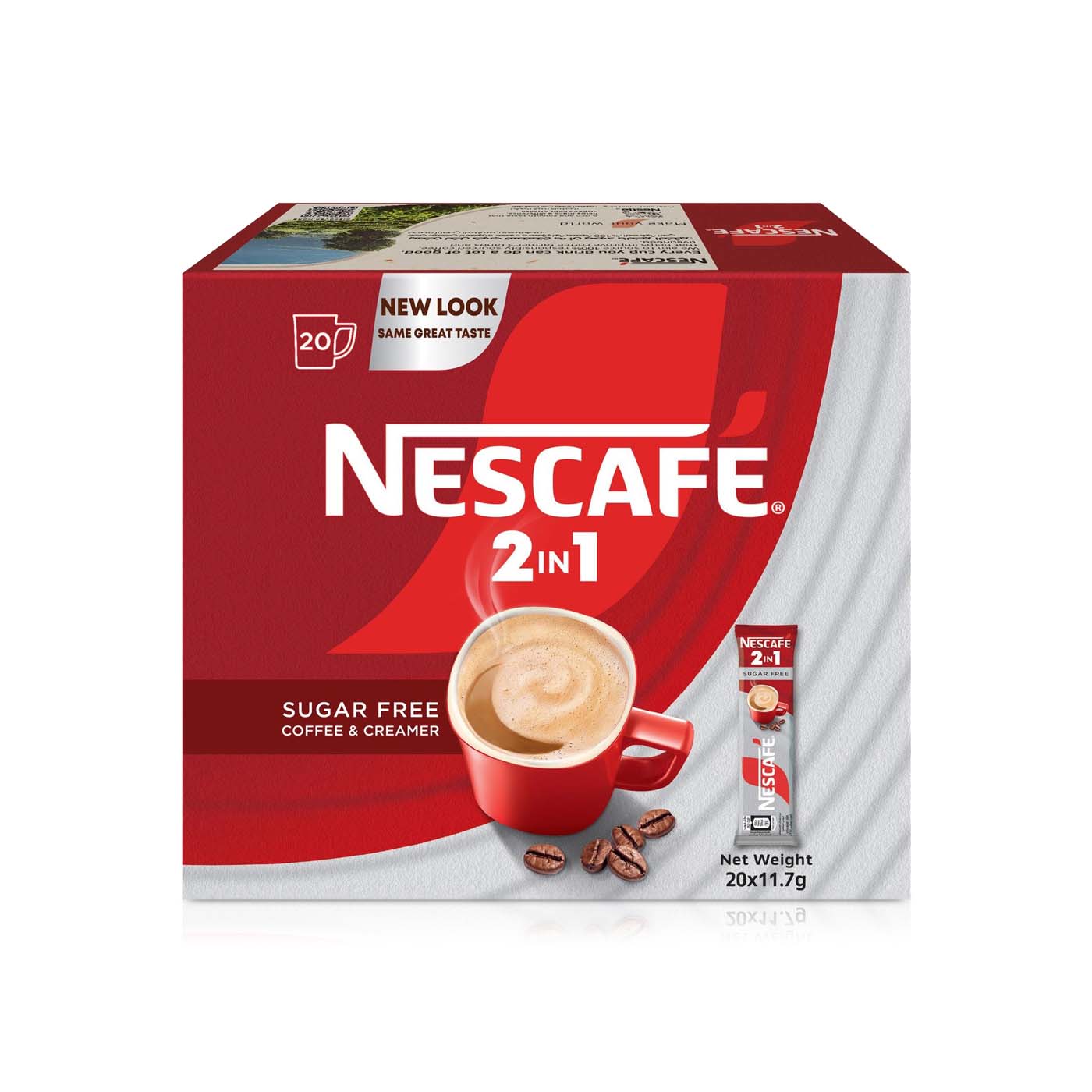 Nescafe Sugar-Free Coffee Creamer 2in1 x 20 - Spinneys UAE