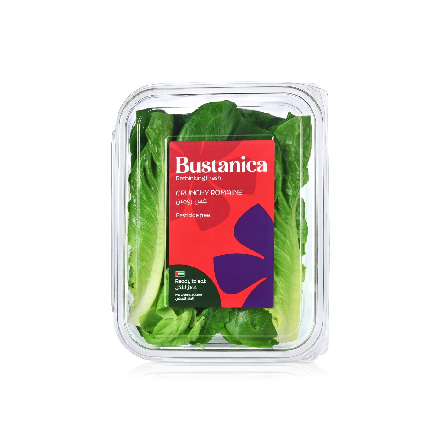 Bustanica Crunchy Romaine 100g - Spinneys UAE