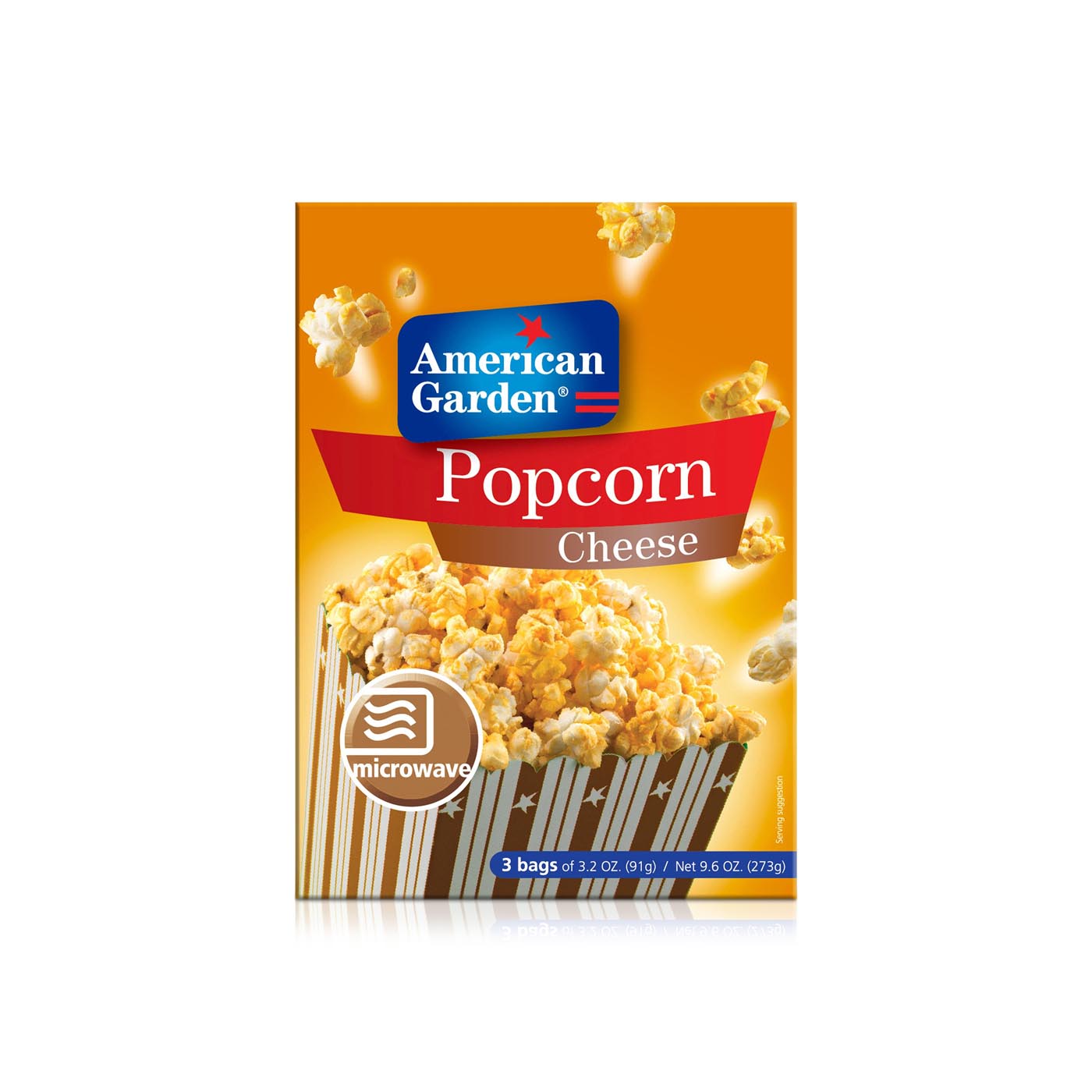 American Garden Cheese Popcorn 273g - Spinneys UAE